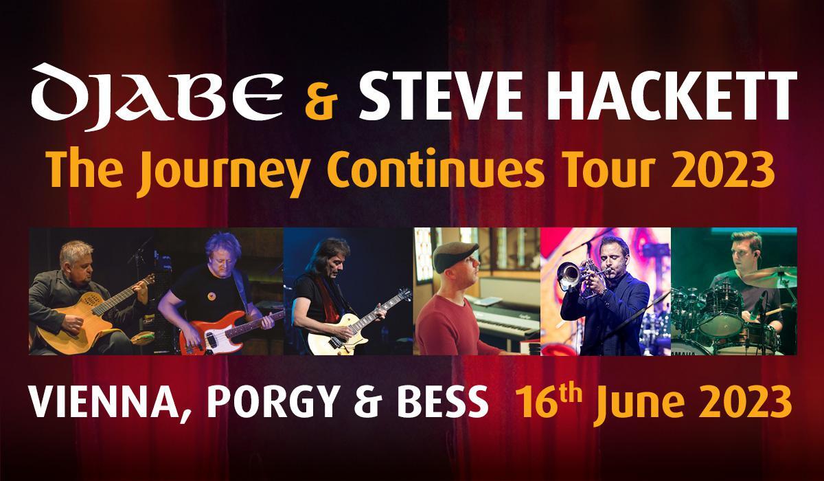 Steve Hackett & Djabe (GB/HU) im Porgy & Bess - Jazz & Music Club